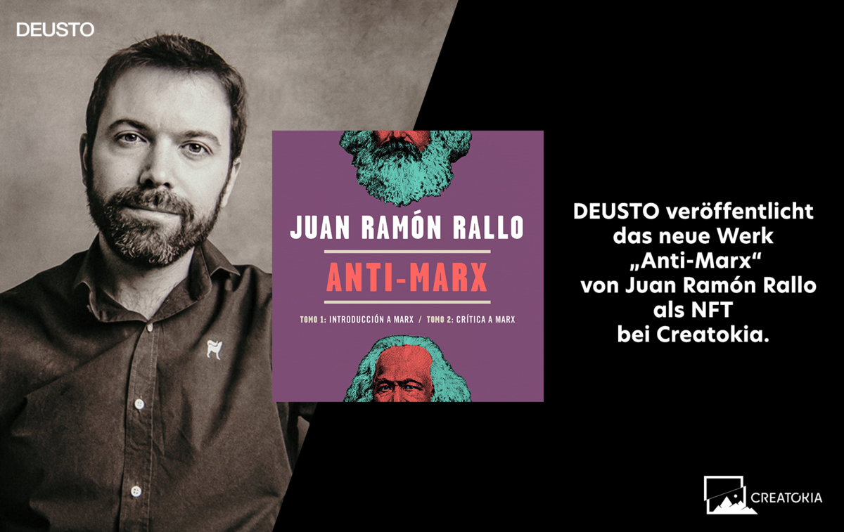 Juan Ramón Rallo's New Book "Anti-Marx" Now Available as NFT | Bookwire ...